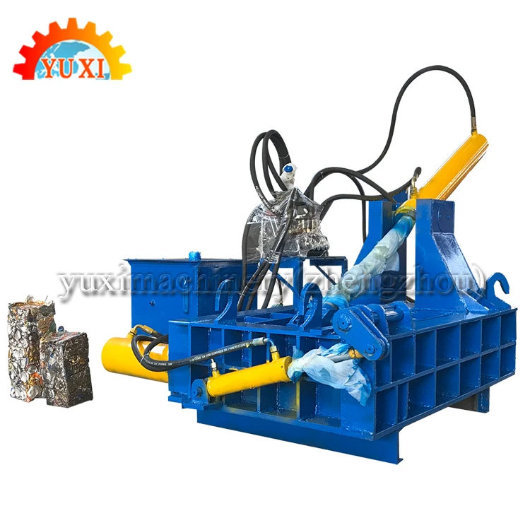New Type Horizontal Aluminum Can Compressor Iron / Tin Can Press Steel ...
