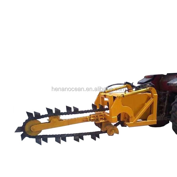 Efficient Chain Tractor Mounted Trencher For Pipeline Construction ...