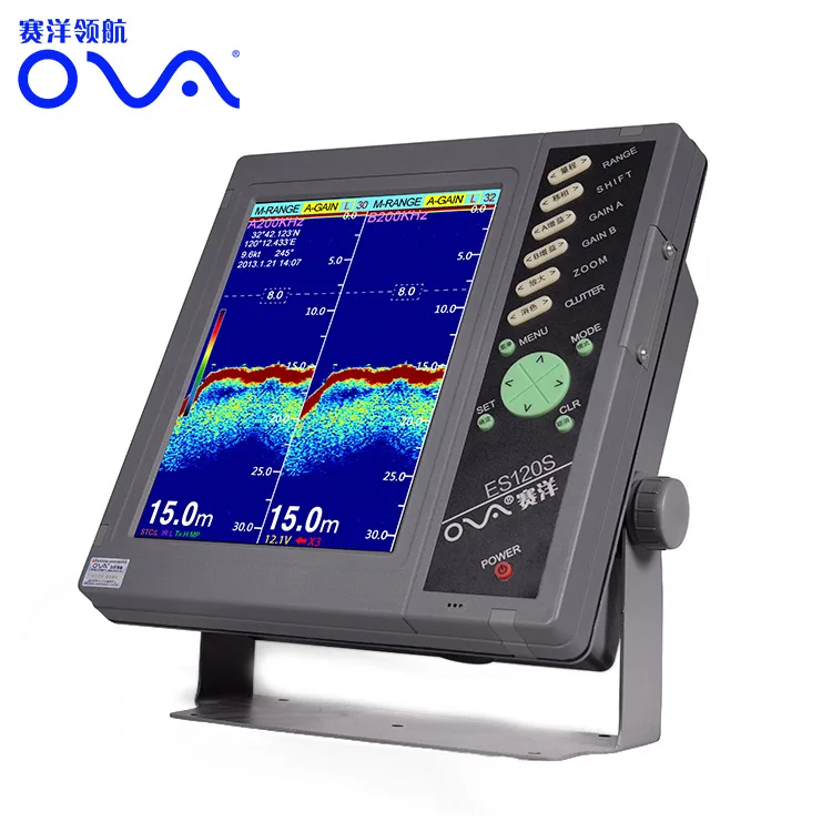 12" Water Depth Fathometer Portable Ultrasonic Echo Sounder - Buy Echo ...