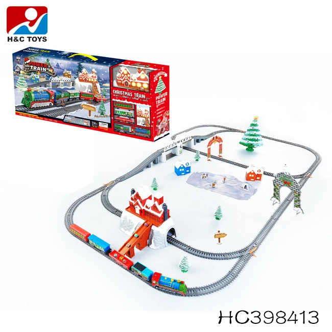 Educational Toy Christmas Electric Plastic Toy Train Tracks Hc398409 ...