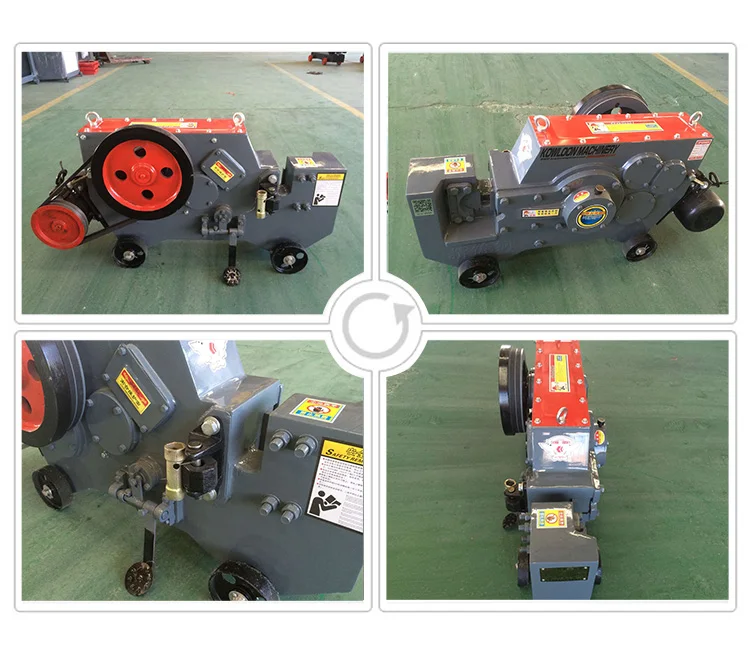 Top Quality Electric Rebar Thread Cutting Bar Machine Custom Blade For ...