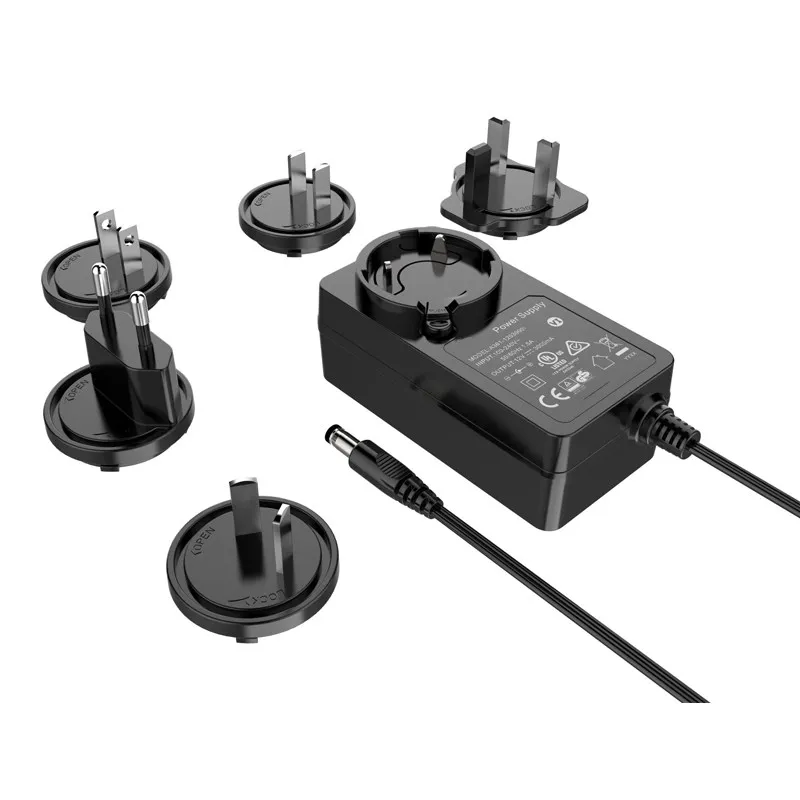 Shenzhen Supplier 48w Power Adopter Interchangeable Wall Plug Power ...