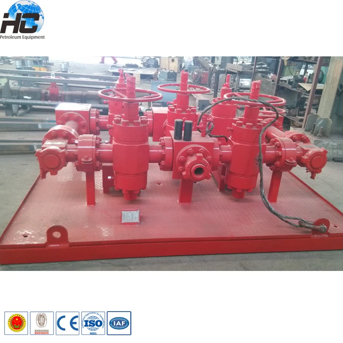 Api 6a Pressure Choke Manifold / Drilling Manifold / Oilfield Choke ...
