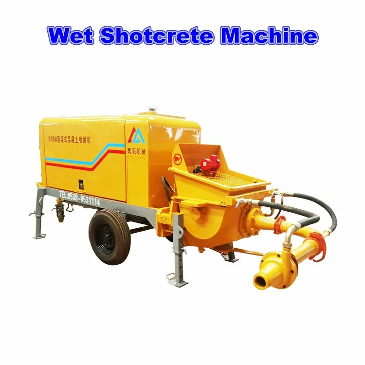 Top Quality Wet Mix Shotcrete Machine for Concrete Projects