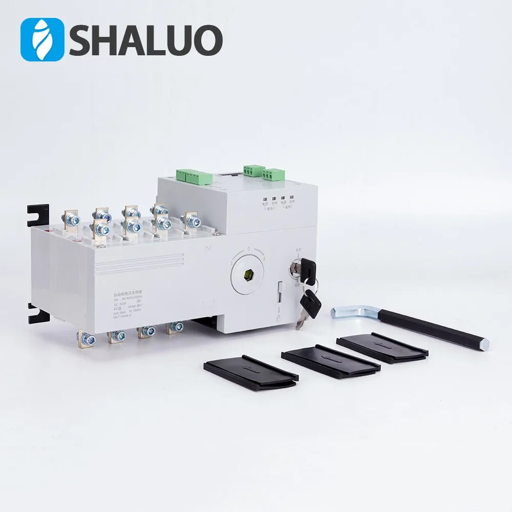 4 Pole Generator ATS - Dual Power Switches 220V Auto Transfer