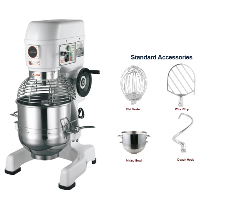 30L M40A Electric Food Mixer - Stainless Steel Bakery Equipment