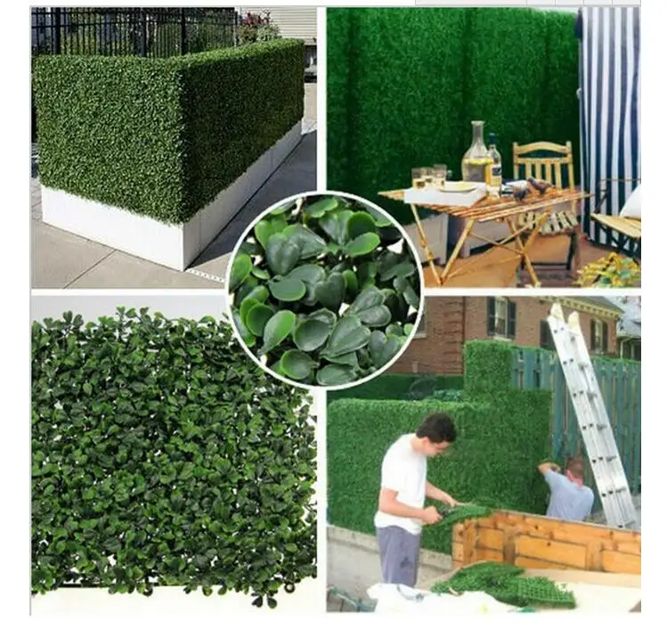 Artificial Boxwood Hedge Fence - Buy High Quality Artificial Boxwood ...