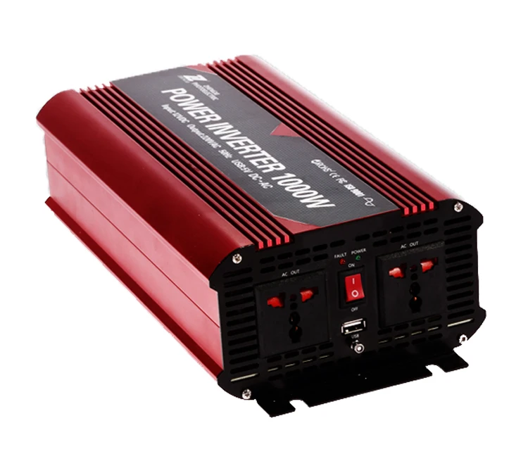 Top selling high power inverter 1000W 12V24V36V48V turn 220 pure sine ...