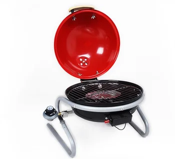 Built In Homemade Round Gas Bbq Grill Small Portable Propane Gas Mini ...