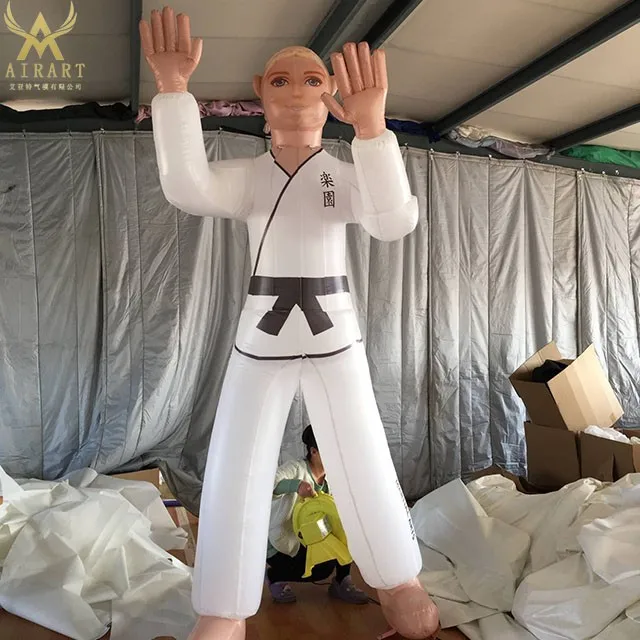 Custom Inflatable Karate Guy,Karate Boy Balloon,Advertising Inflatable ...