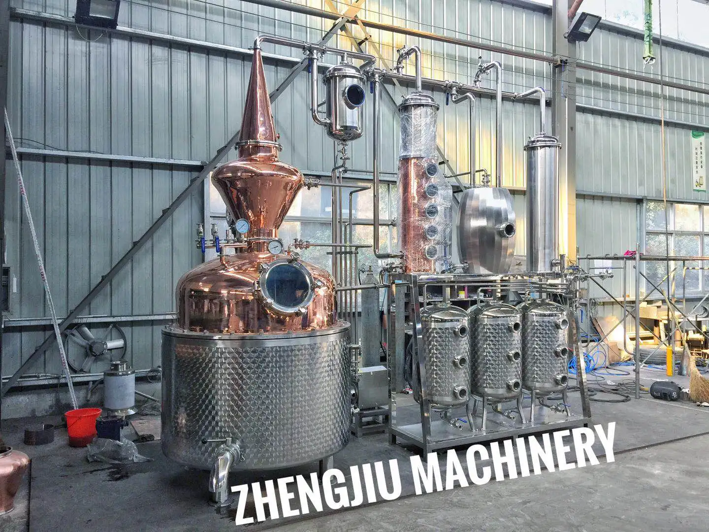 Alcohol Distillation Equipment - Premium Liquor Distiller