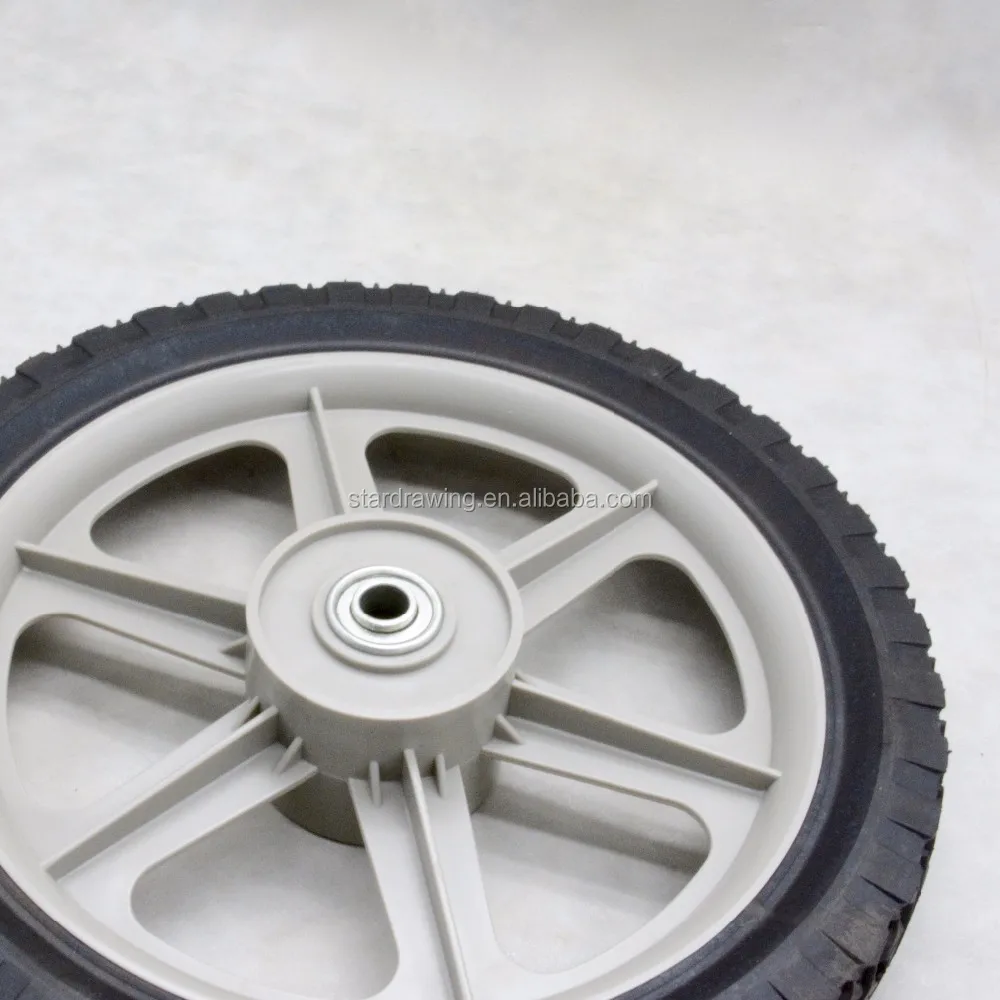 SS 10 12 Inch Solid Rubber Spoke Wheels - Durable & Versatile
