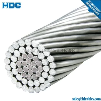 11kv And 33kv Ohl Acsr Cable 100mm2 Wasp Aluminum Wire Zinc Coated ...