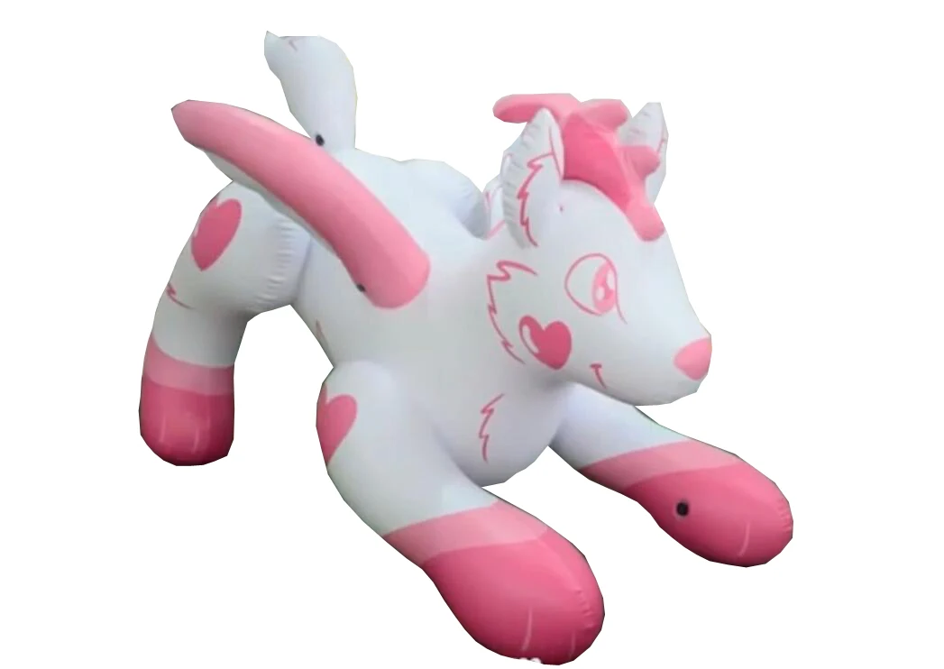 Customized Big Inflatable Cartoon Wolf Model For Outdoor Event - Buy ...