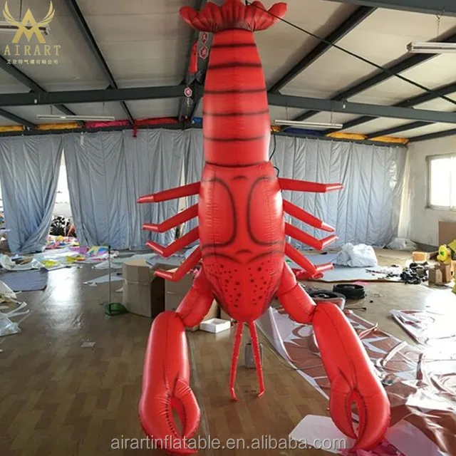 Giant Inflatable Crawfish - Perfect for Seafood Promotions