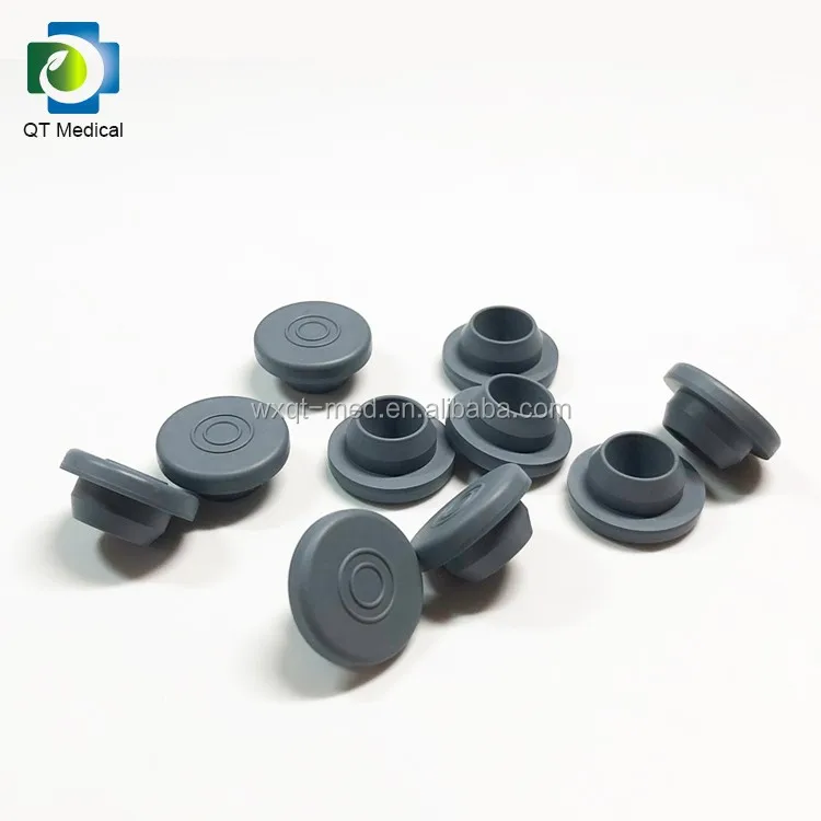20mm Butyl Rubber Bottle Stopper For Injection Glass Vials - Buy Rubber ...
