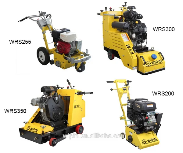 WIPIN rumble strip machine on highway, Concrete asphalt milling machine ...