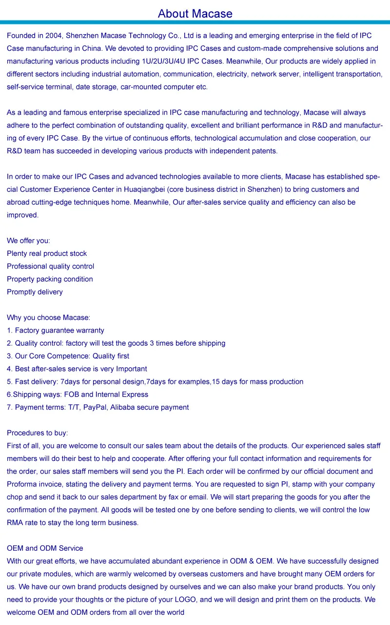 Wholesale Price 3u Server Rackmount Chassis Atx Industrial Case ...