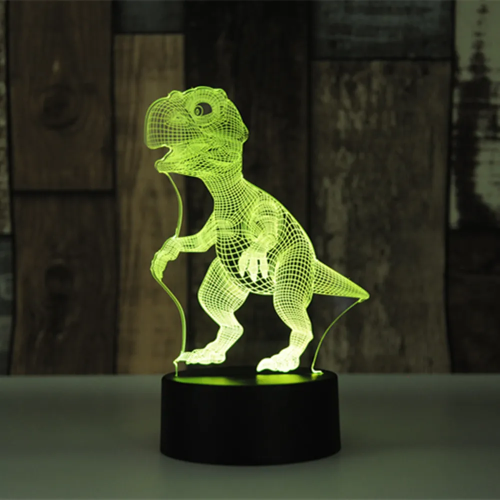 Battery Powered 3d Optical Illusion Led Night Light Touch Sensor 3d ...