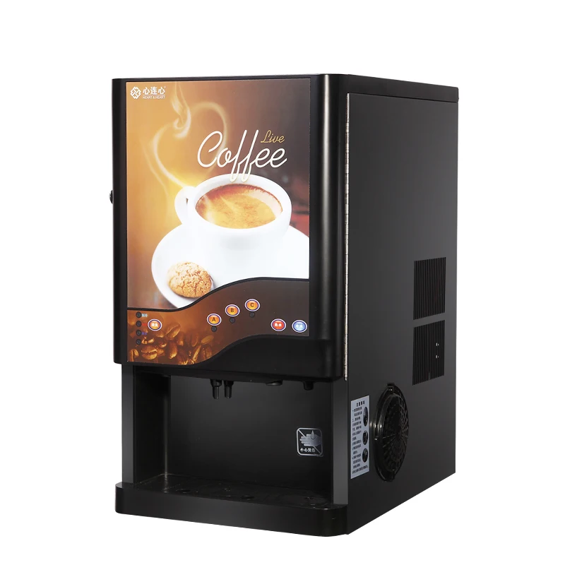 Oem Metal Automatic Coffee Vending Machine Make Hot Coffee Machine ...