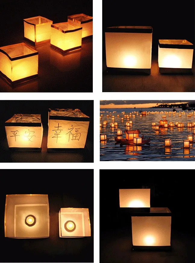 Paper Lanterns To Release In Sky 10-Pack 4.3" Biodegradable Floating ...