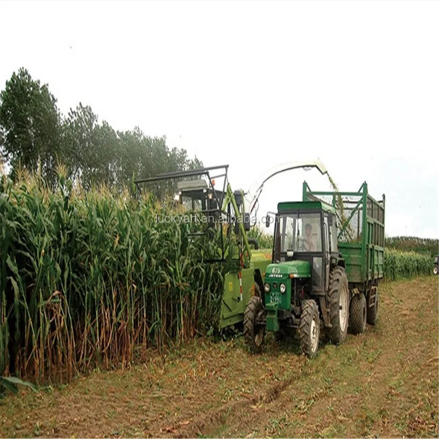 Pto-driven Tractor Towed Forage Silage Harvester Used By Small Family ...