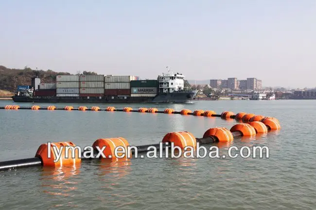 Orange PE Floater with PU Foam for Dredging Pipes - Durable & Buoyant