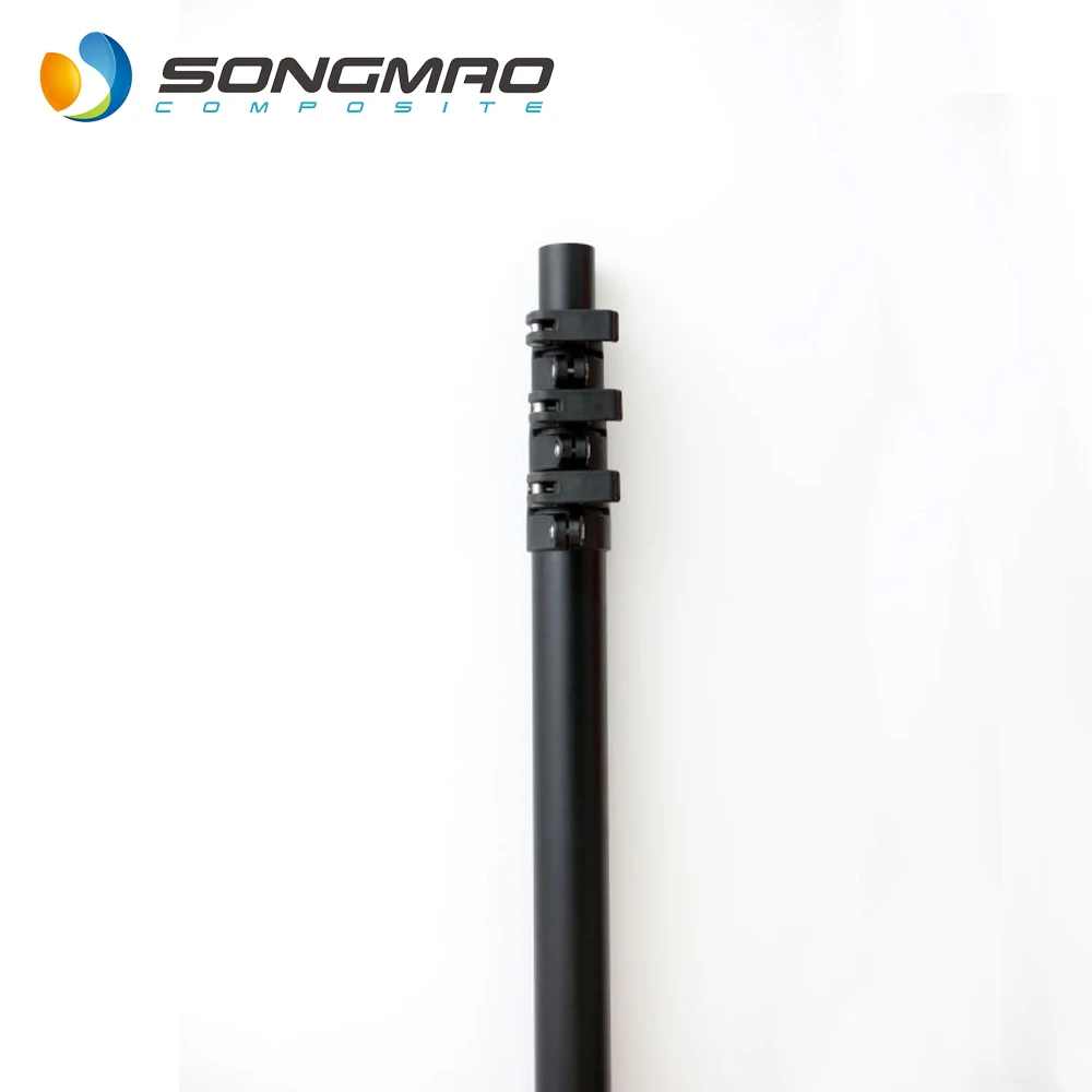 Customized Aluminum Telescoping Pole With Clamp - Buy Aluminum Pole ...