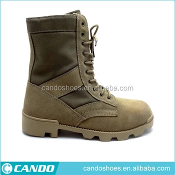 Men's Army Boot Jungle Boot/suede Leather Military Army Lightweight ...