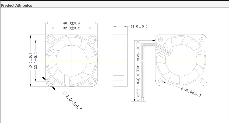 40x40 40mm 4010 Dc Cooling Fan 5v 12v 24v 40mm 40x40x10 Fan - Buy Dc ...