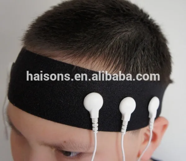Tens Electrostimulation Massage Eeg Headband For Brain Wave Monitor ...