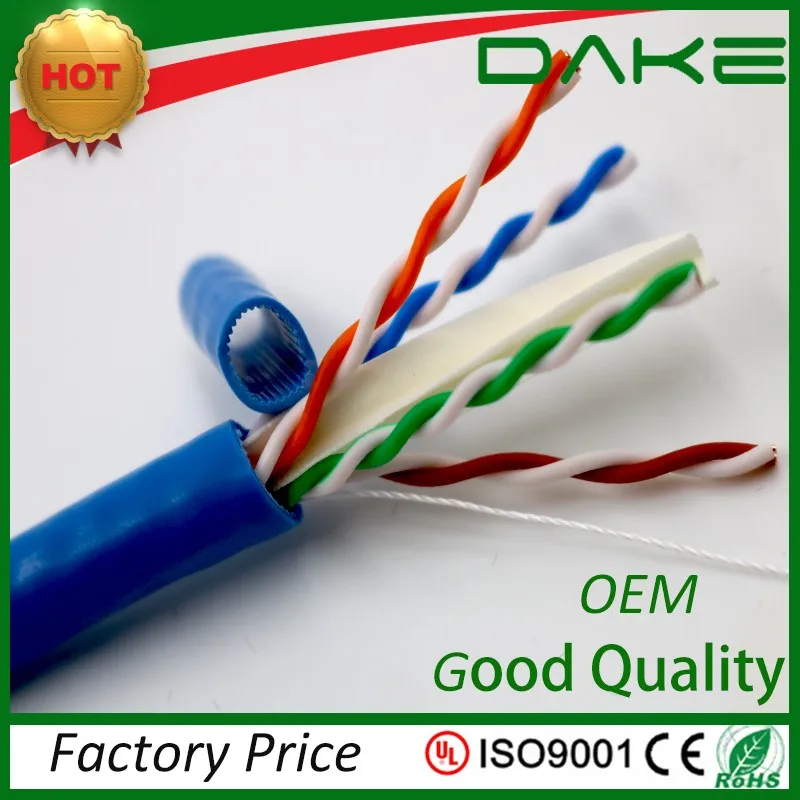 Utp 4pr Cable Cat1 Cat2 Cat3 Cat4 Cat5 Cat6 Cat7 Cable De Red Lan - Buy Cat6 Cable Product on ...