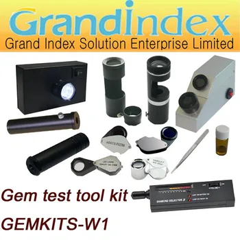 Gem Refractometer Rgm-700+polariscope+dark Field Loupe+ruby Filter ...