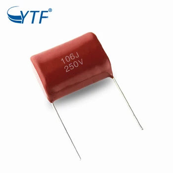 106k 100v Metallized Film Capacitor 250v 106j Cbb Capacitor For General ...