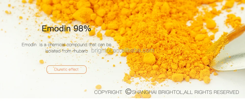 Pure Natural Emodin Rhubarb Root Extract - Buy Natural Plant Emodin 518 ...