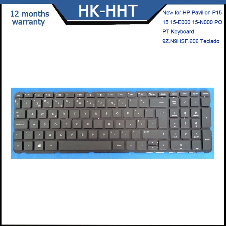 New Laptop Keyboards For Hp Pavilion P15 15 15-e000 15-n000 Po Pt ...