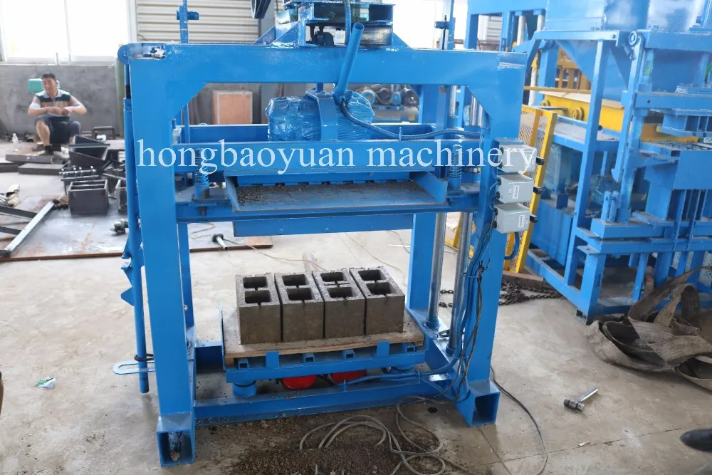 Henry Block Machinery QT4-40 - Easy Operation Brick Making Machine in ...