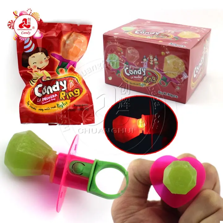Chuanghui Plastic Pacifier Style Lollipop Candy - 24M Shelf Life