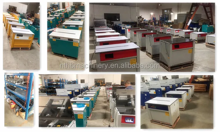 Double Motors Semi Automatic Carton Box Strapping Machine Manual ...