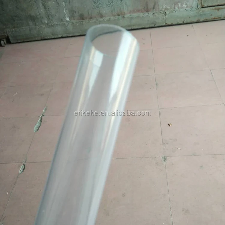 Tubo de Pvc rígido transparente para flujo de agua, tubo de extrusión ...