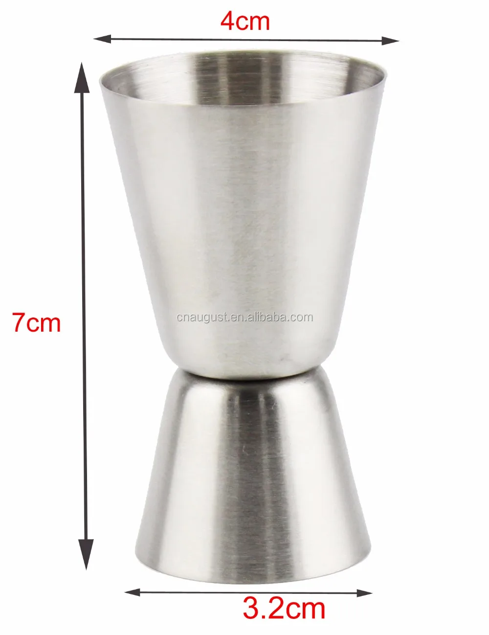 Copper Cocktail Jigger Shot Glassesset Of 2 Home Bar Accessories Buy Copper Cocktail Jigger