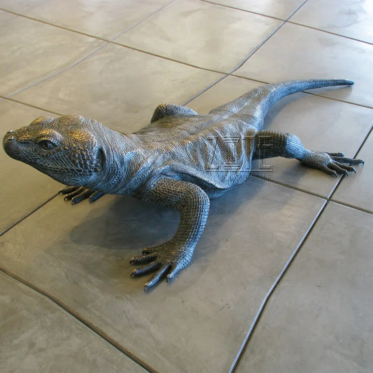 Metal Animal Statue Bronze Lizards Statue For Garden Decoration - Buy ...