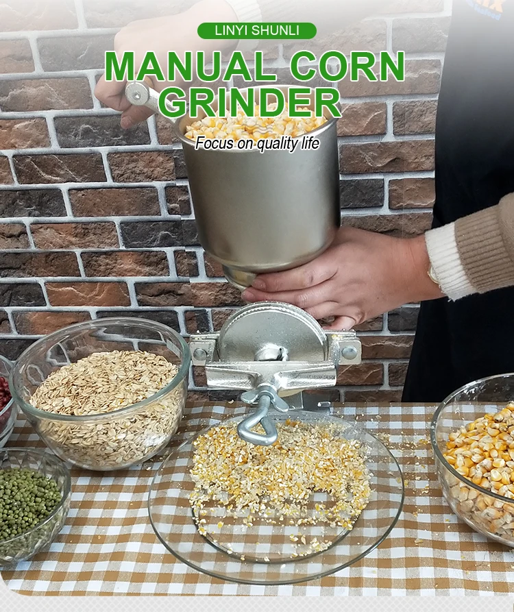 Hand Operating Grain Mill - Efficient Corn Grinder