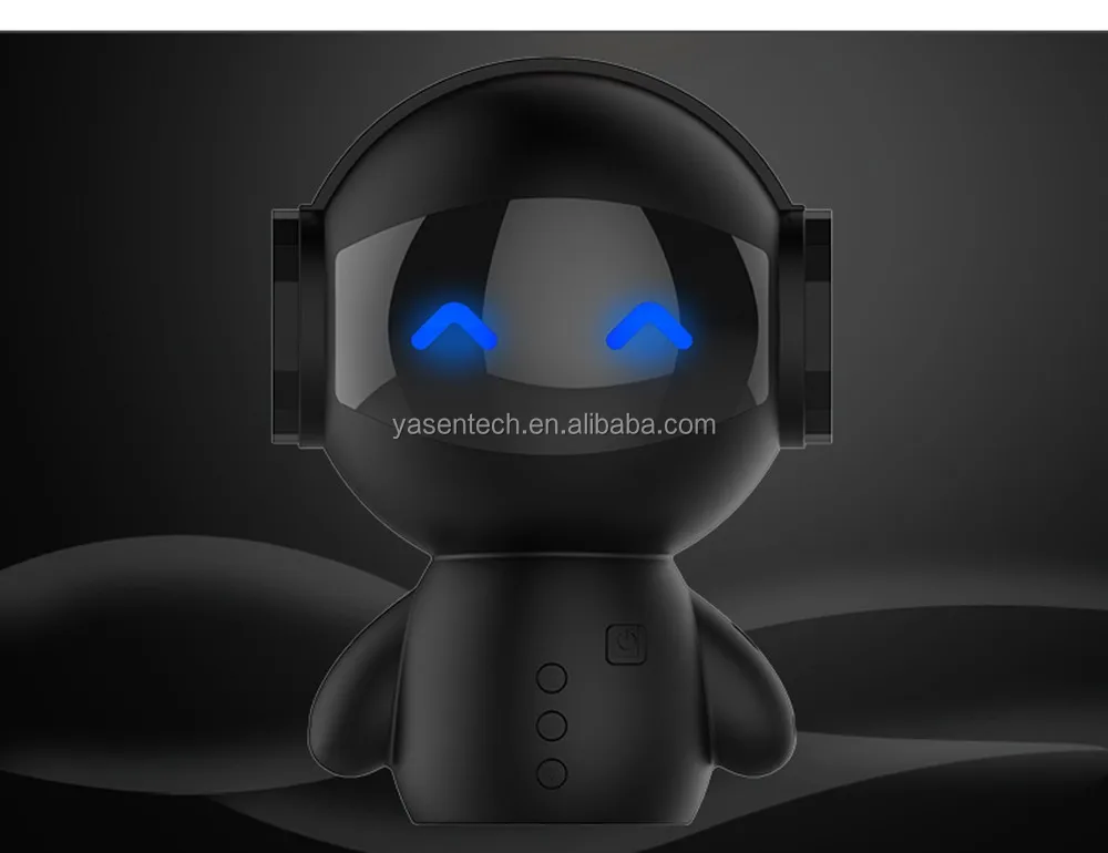 Smart Robot Speaker With Bt Csr 3.0 Plus Bass Music Calls Handsfree Tf ...