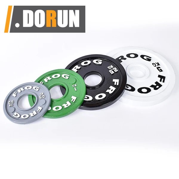 Yellow Powerlifting Plates - Durable Steel Weight Plates