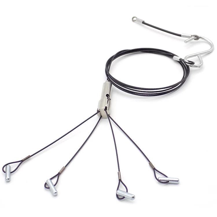 Ceiling Hangers Fixing Suspension Cable Hanging System Kits With Four ...