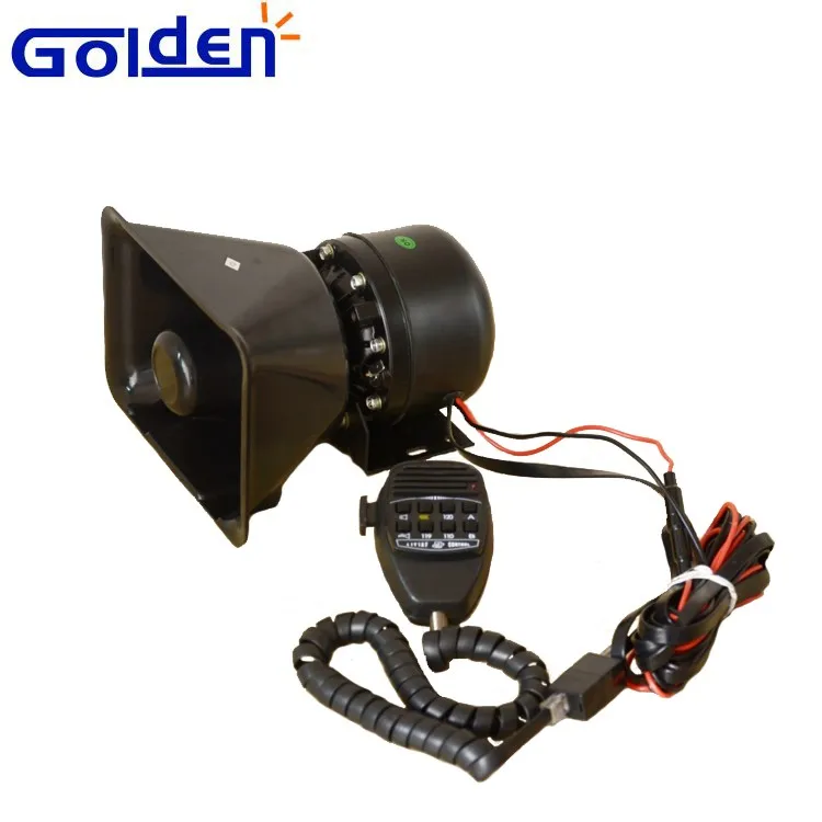 100w Responder Traffic Alarm Us Uk Undercover Cop Police Siren Horn For ...