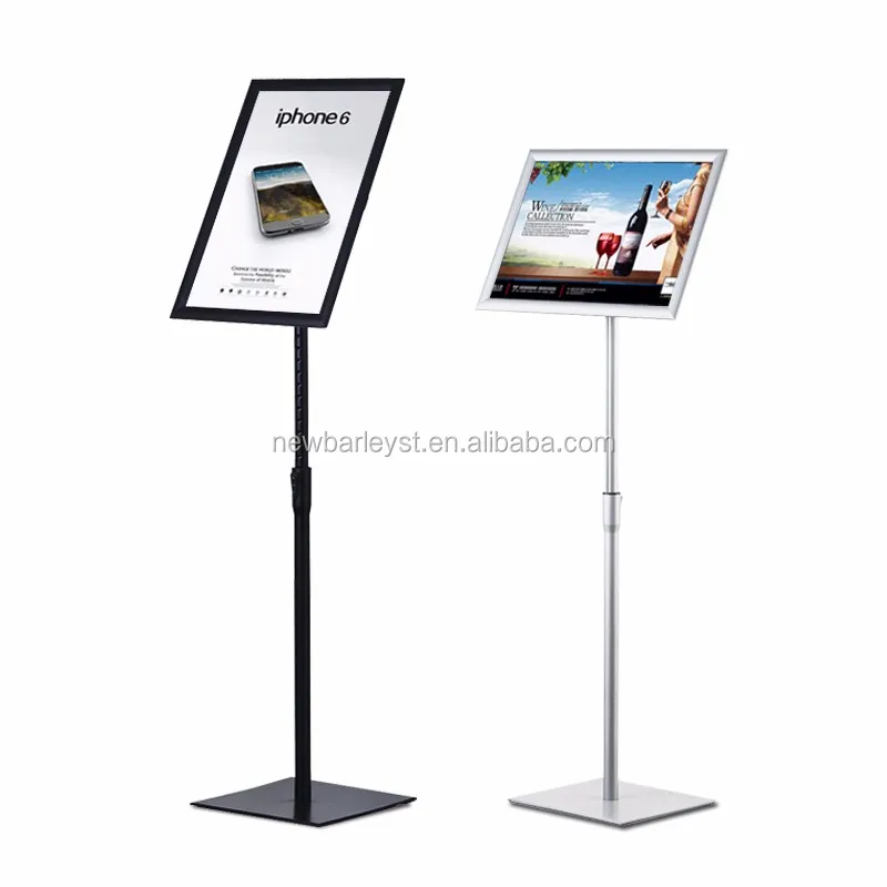 A3 A4 Poster Stand with Square Base - Durable & Portable