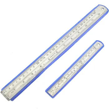 15cm 30cm Metal Stainless Steel Straight Scale Ruler - Buy Straight ...