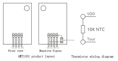 Temperature with Humidity Module 5V AM1001 AMT1001